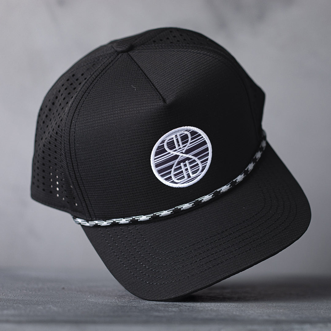 Luxor Black Noir Cap – Apeiron Clothing